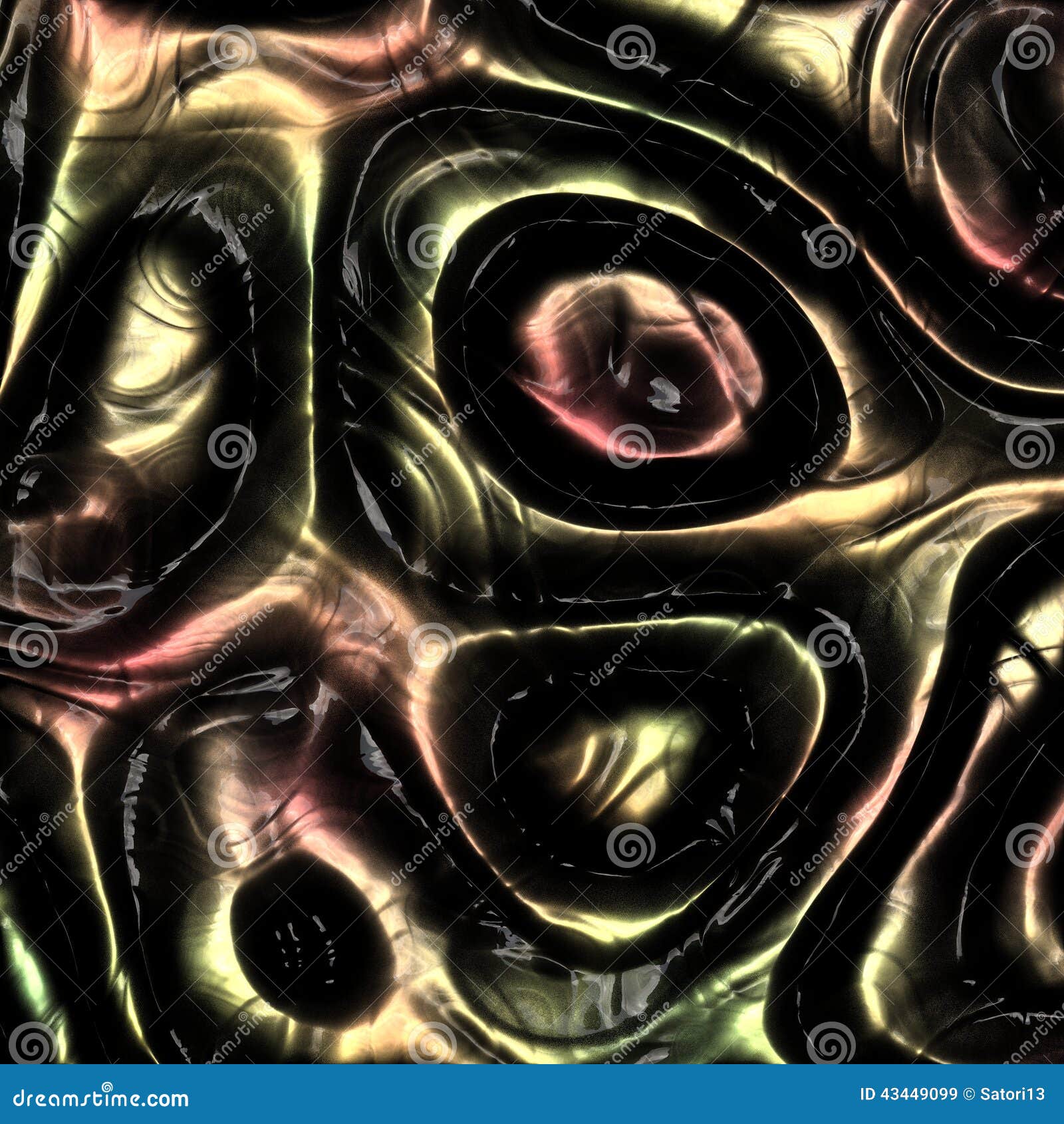 Slime and Creepy Organic Tissue Stock Illustration - Illustration of ...