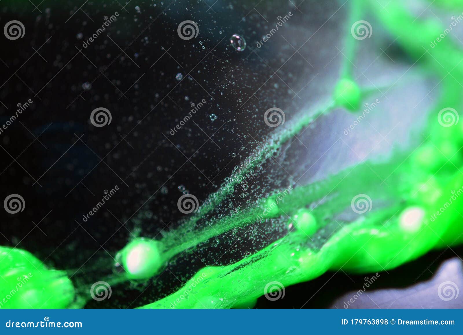 Slime, Sticky Stretchable Substance, Abstraction, Green Stock Photo ...