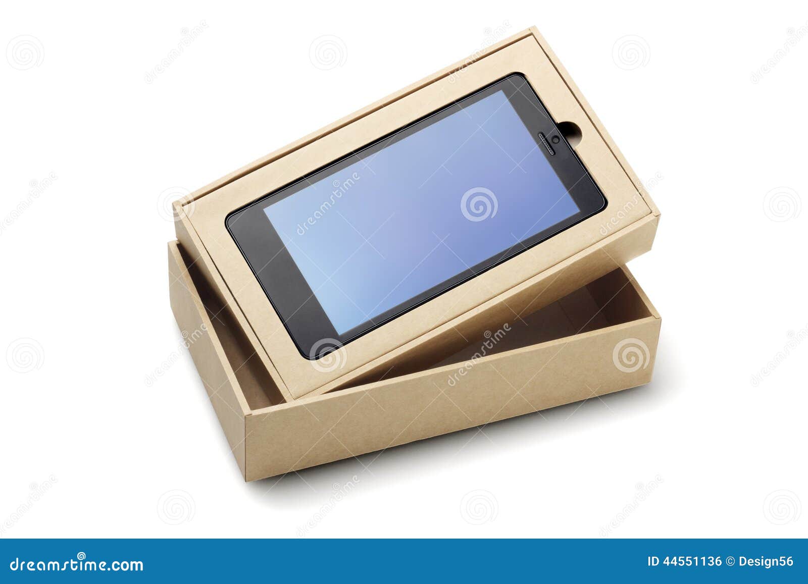 Slimme Telefoon in De Verpakking Van Doos Stock Foto - Image of ...