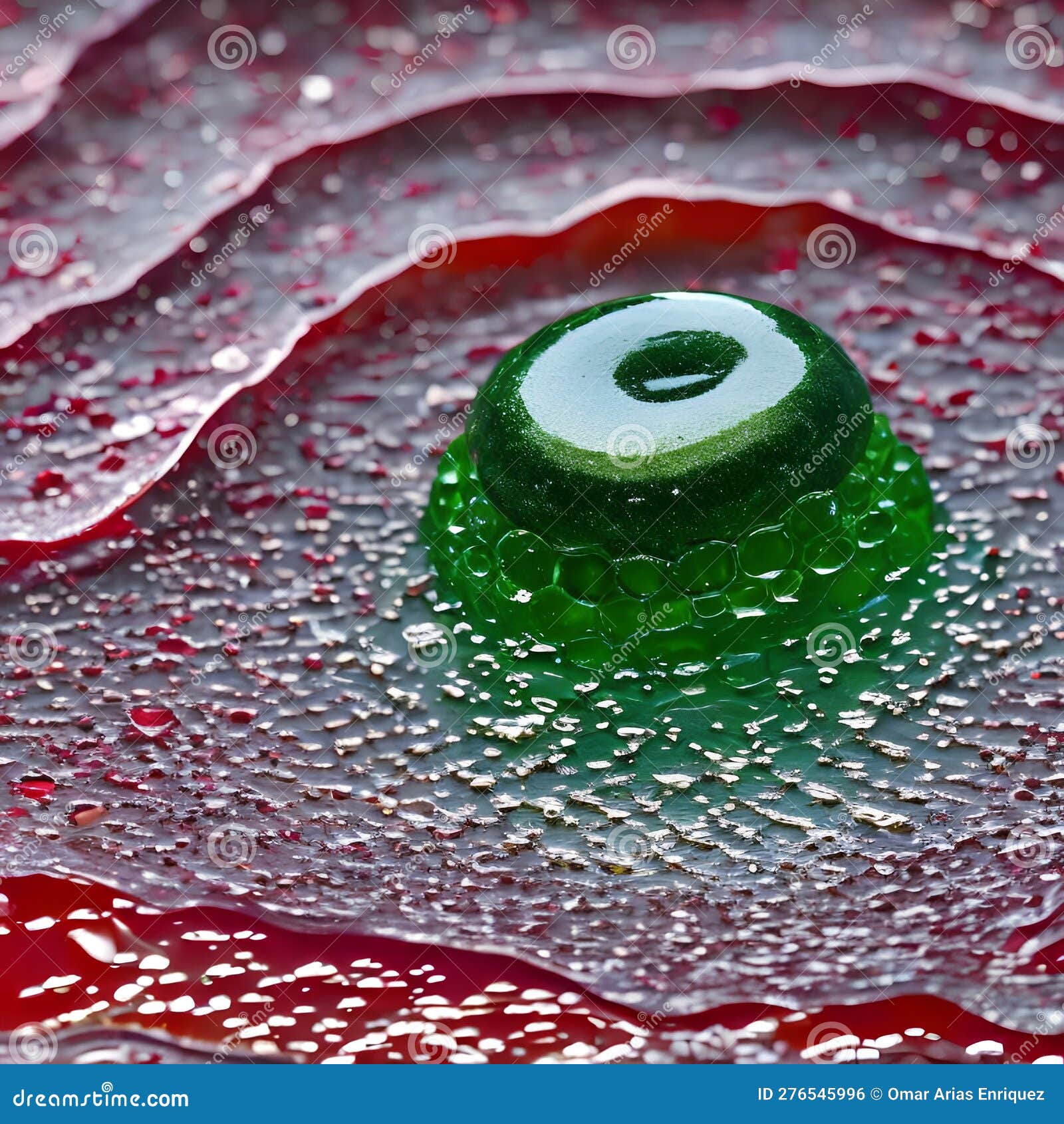 A Slimy and Squishy Texture with Jelly and Pudding4, Generative AI ...