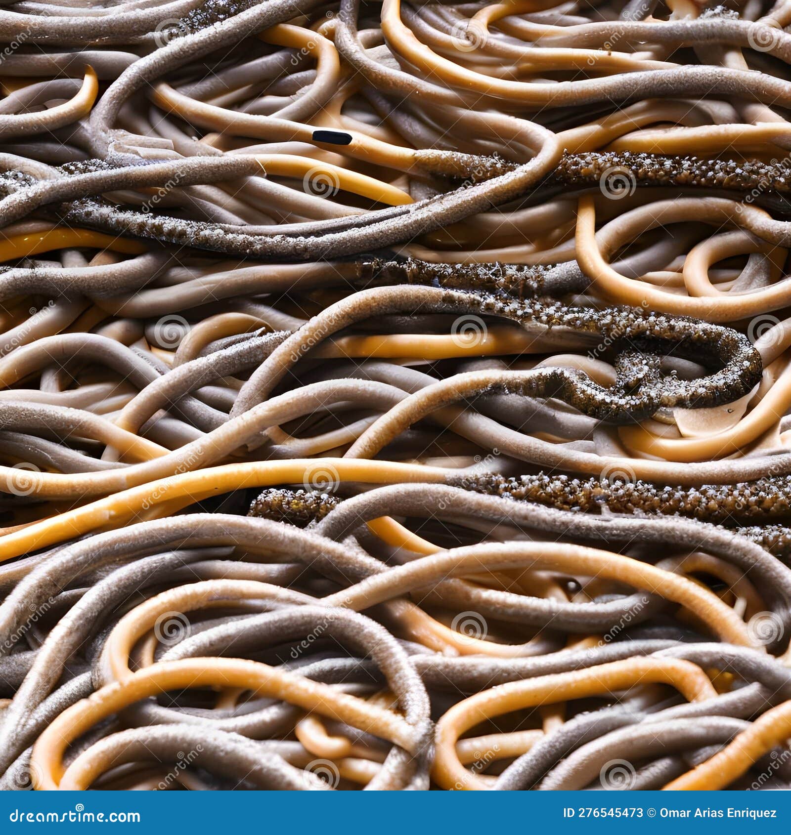 A Slimy and Writhing Texture with Eels and Octopuses3, Generative AI ...