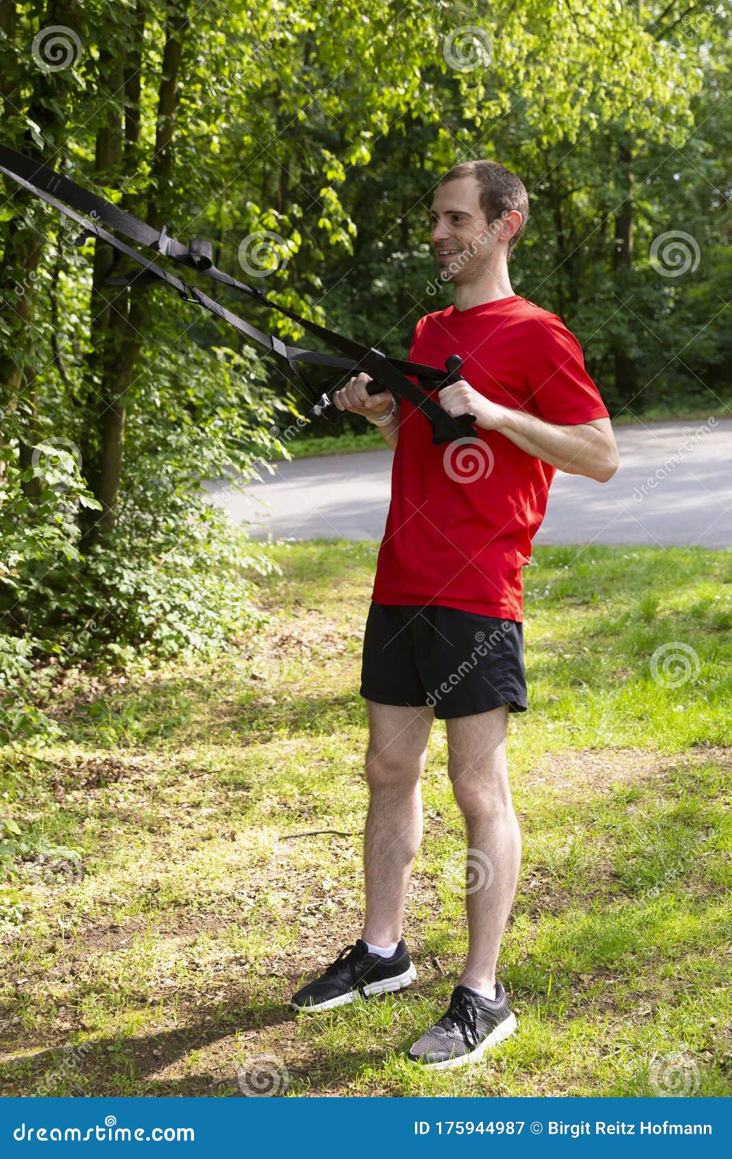 Sling Trainer stock image. Image of outdoors, active - 175944987