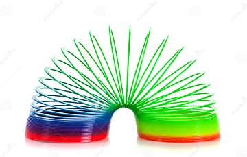 Slinky editorial image. Image of gadget, movement, colors - 18400850