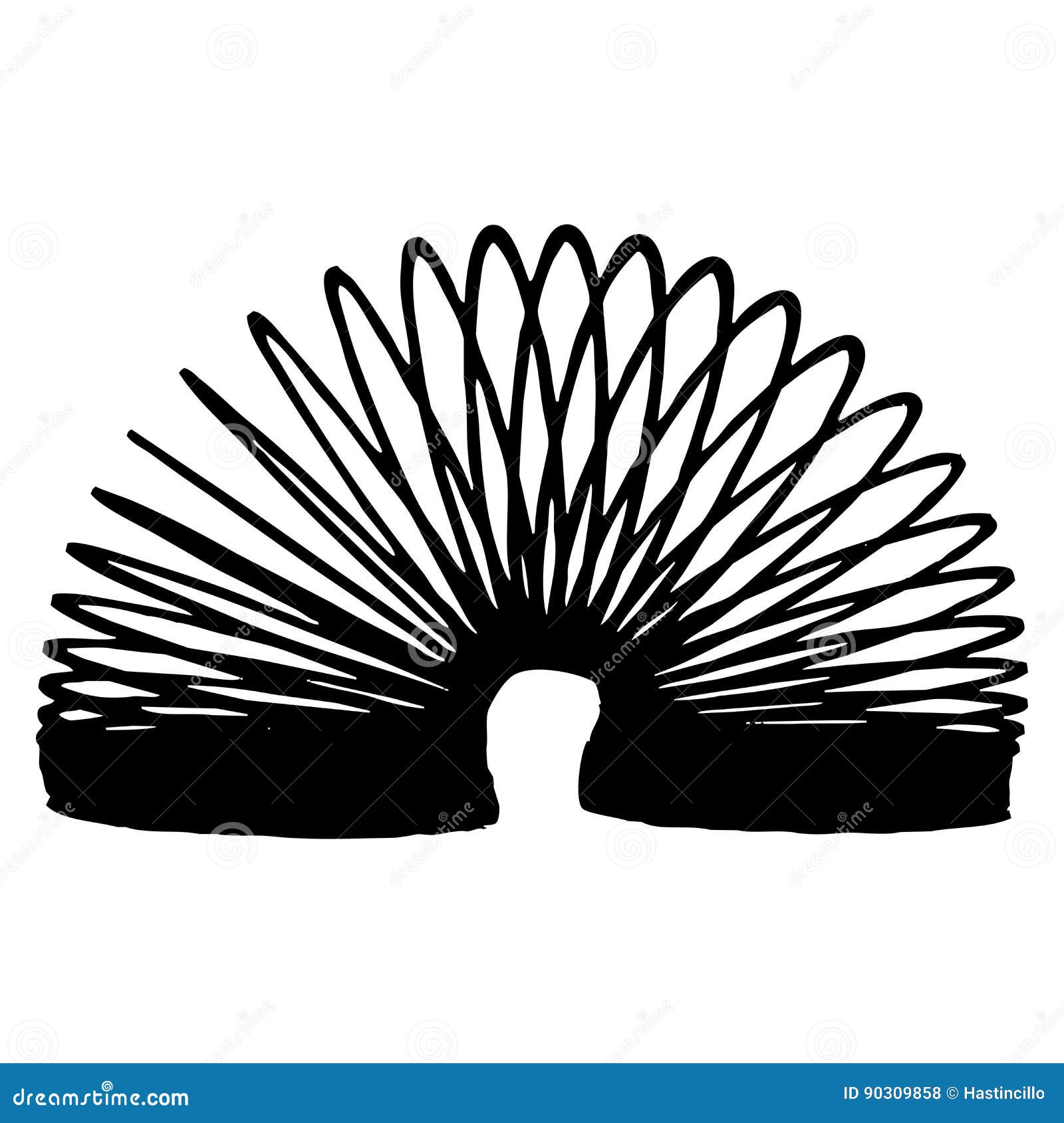 Slinky editorial stock photo. Illustration of playing - 90309858