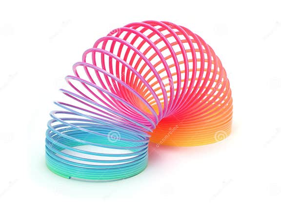 Slinky Spring editorial image. Image of colorful, spring - 13150660