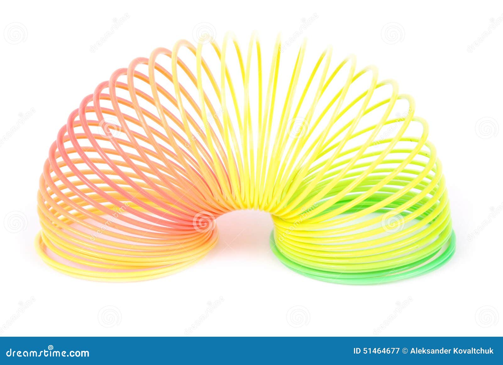 Slinky Spring editorial photography. Image of springs - 51464677