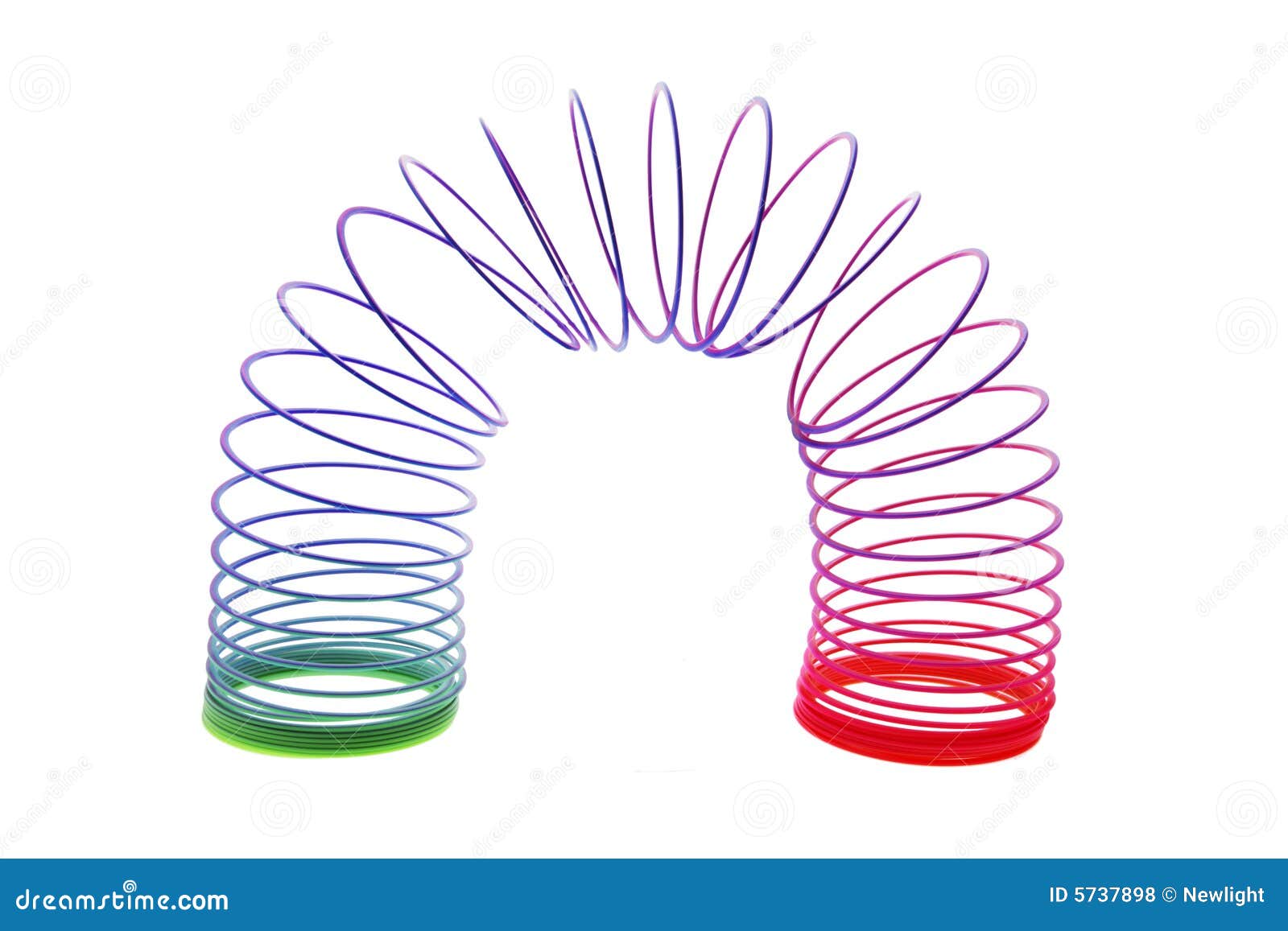 Slinky Toy editorial stock photo. Image of spring, amusement - 5737898