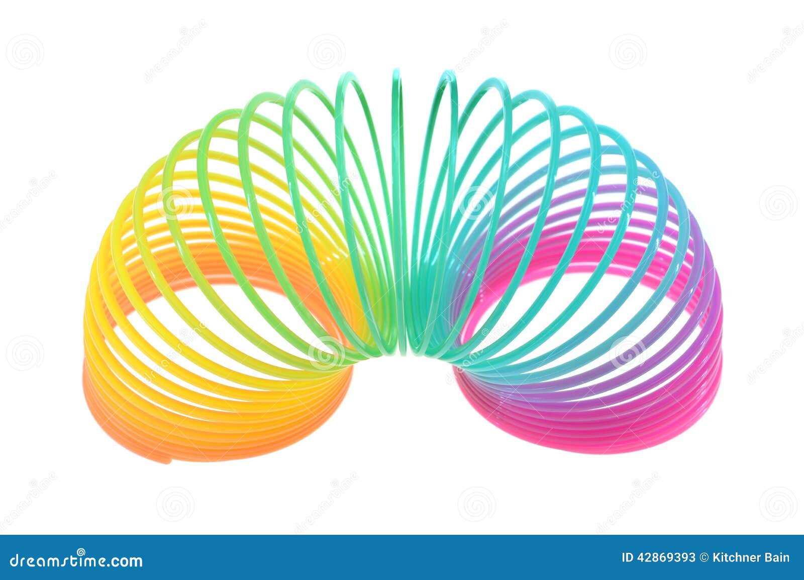 Slinky Toy editorial stock photo. Image of close, backdrop - 42869393