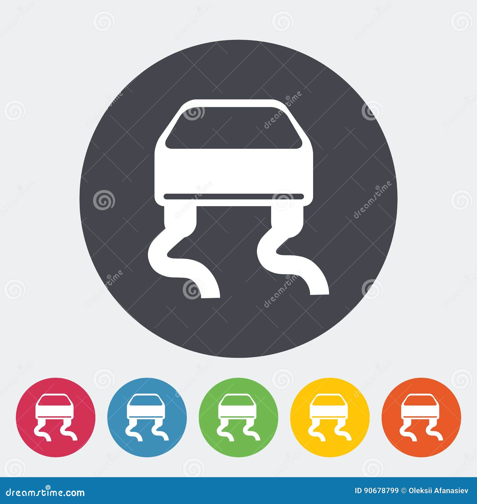 Slip-indicator stock vector. Illustration of direction - 90678799