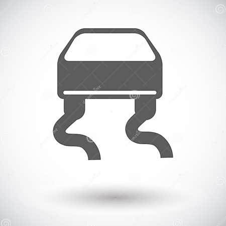 Slip-indicator stock vector. Illustration of driver, drink - 92002788