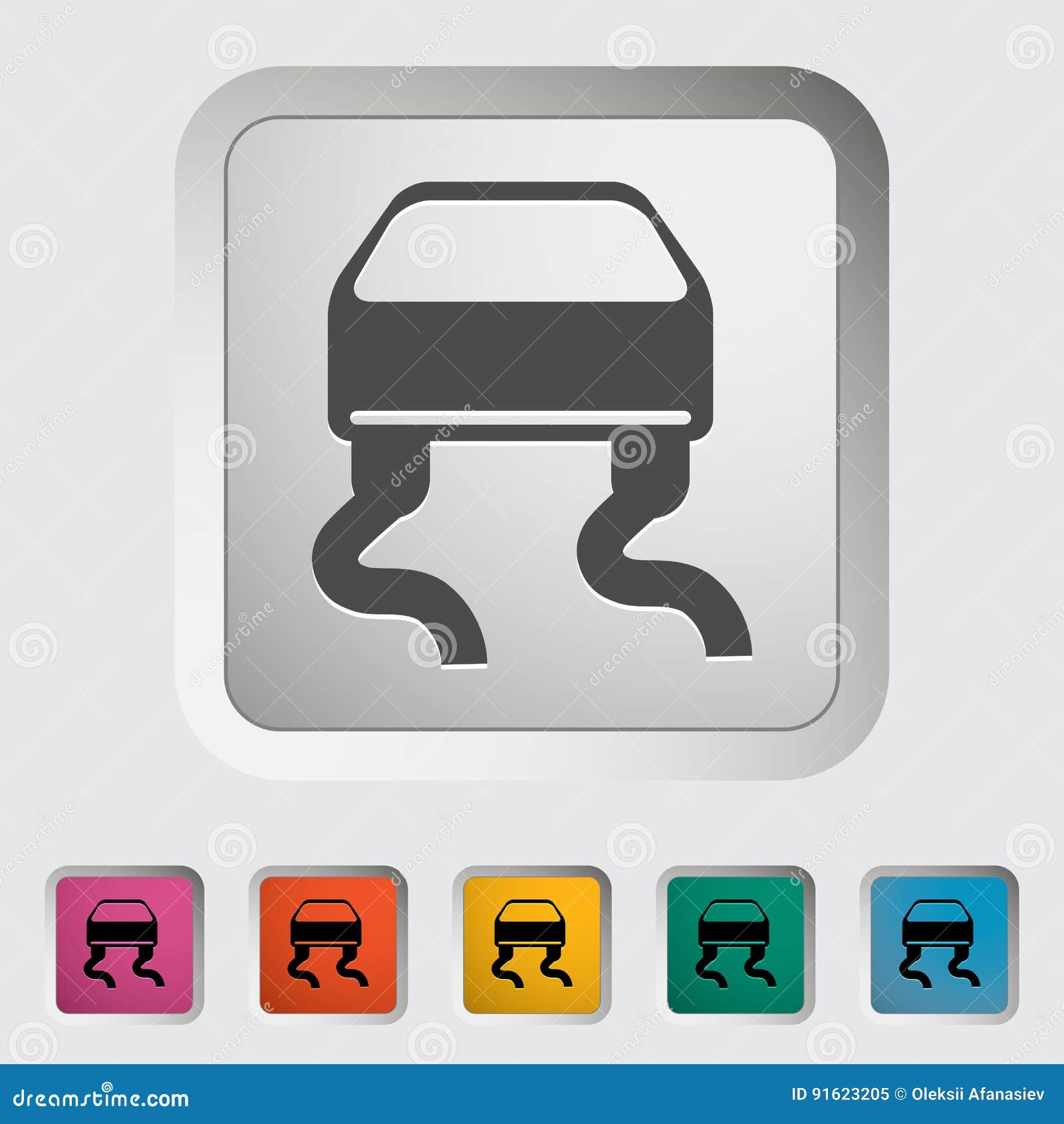 Slip-indicator stock vector. Illustration of button, transport - 91623205