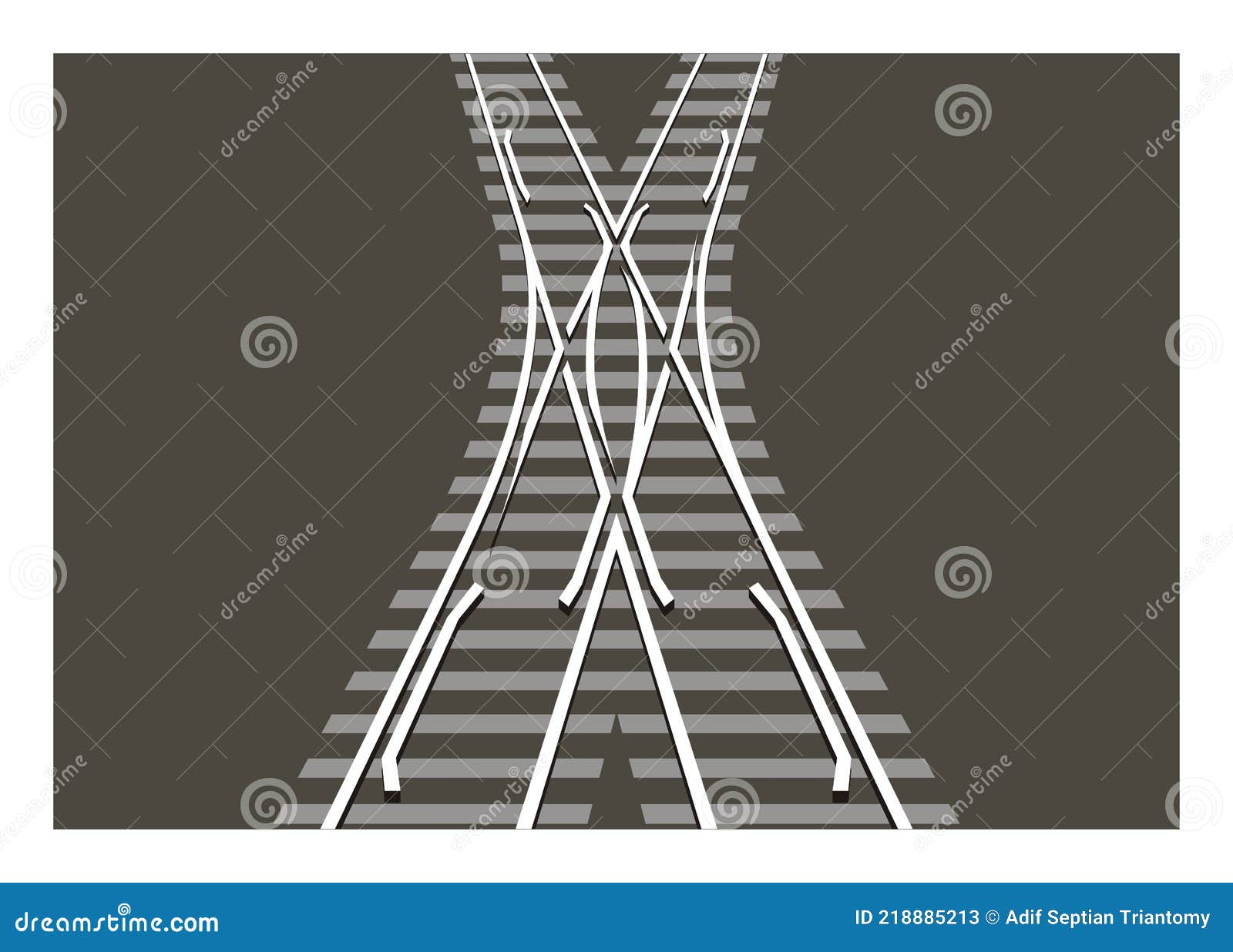 Railroad Switch Cartoon Icon Stock Photography | CartoonDealer.com ...