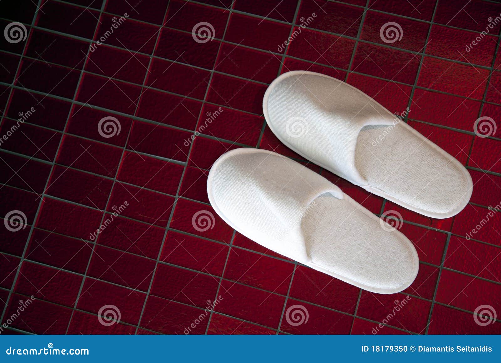 Slippers stock photo. Image of accessory, morning, fluffy - 18179350