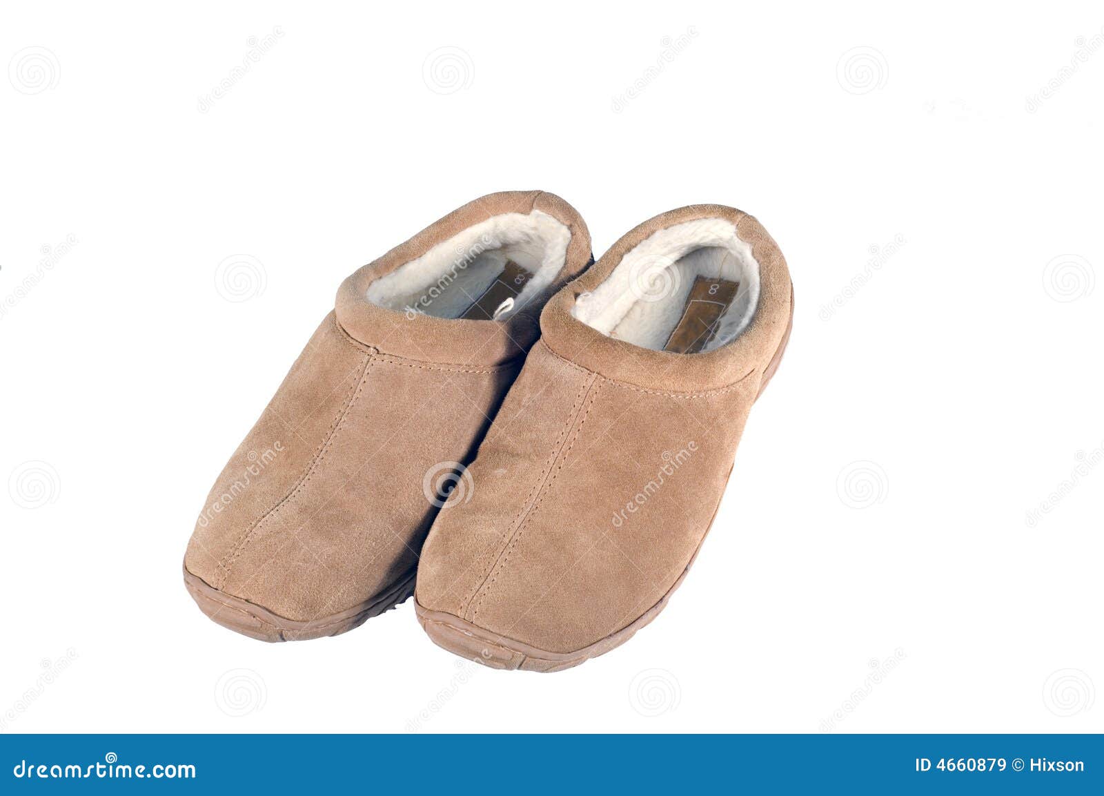 Slippers stock image. Image of brown, clothing, slippers - 4660879