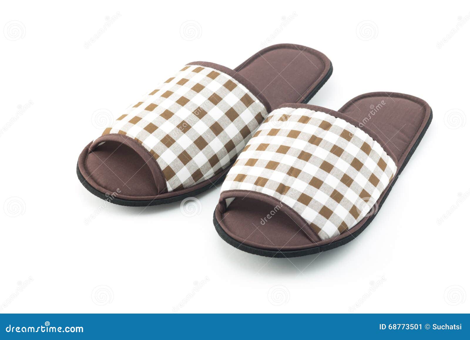 Slippers isolated stock image. Image of slipper, background - 68773501
