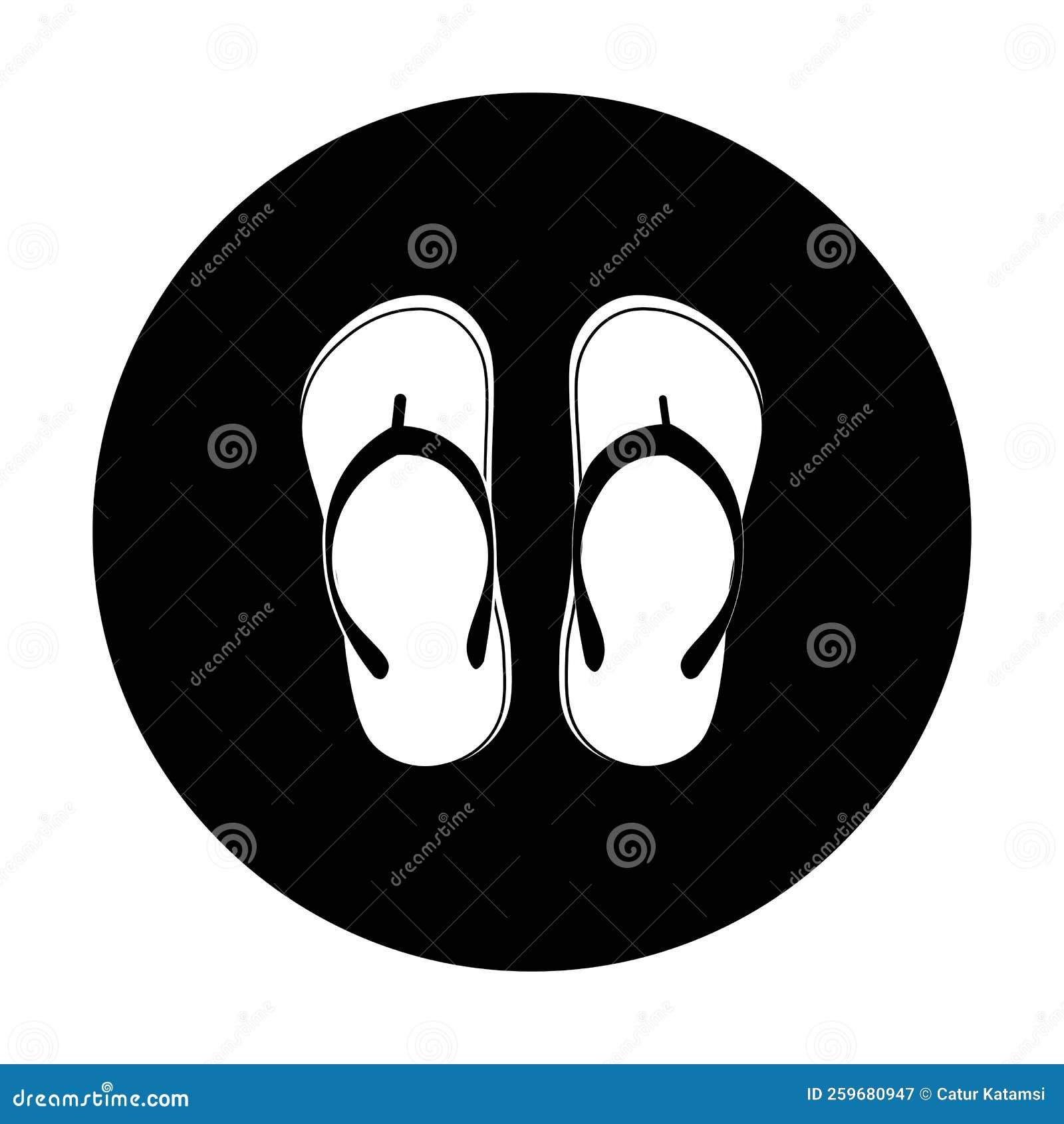 Slippers Logo Vector Design Template Stock Illustration - Illustration ...