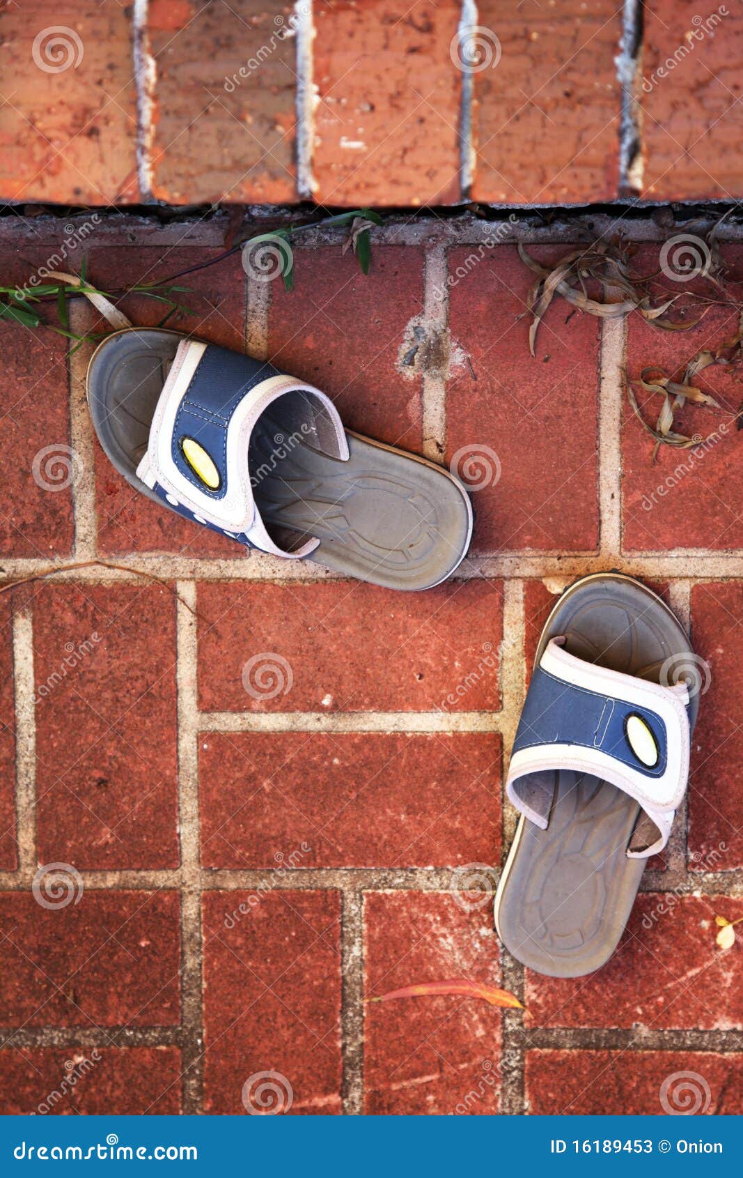 Slippers outdoors stock image. Image of relax, shape - 16189453