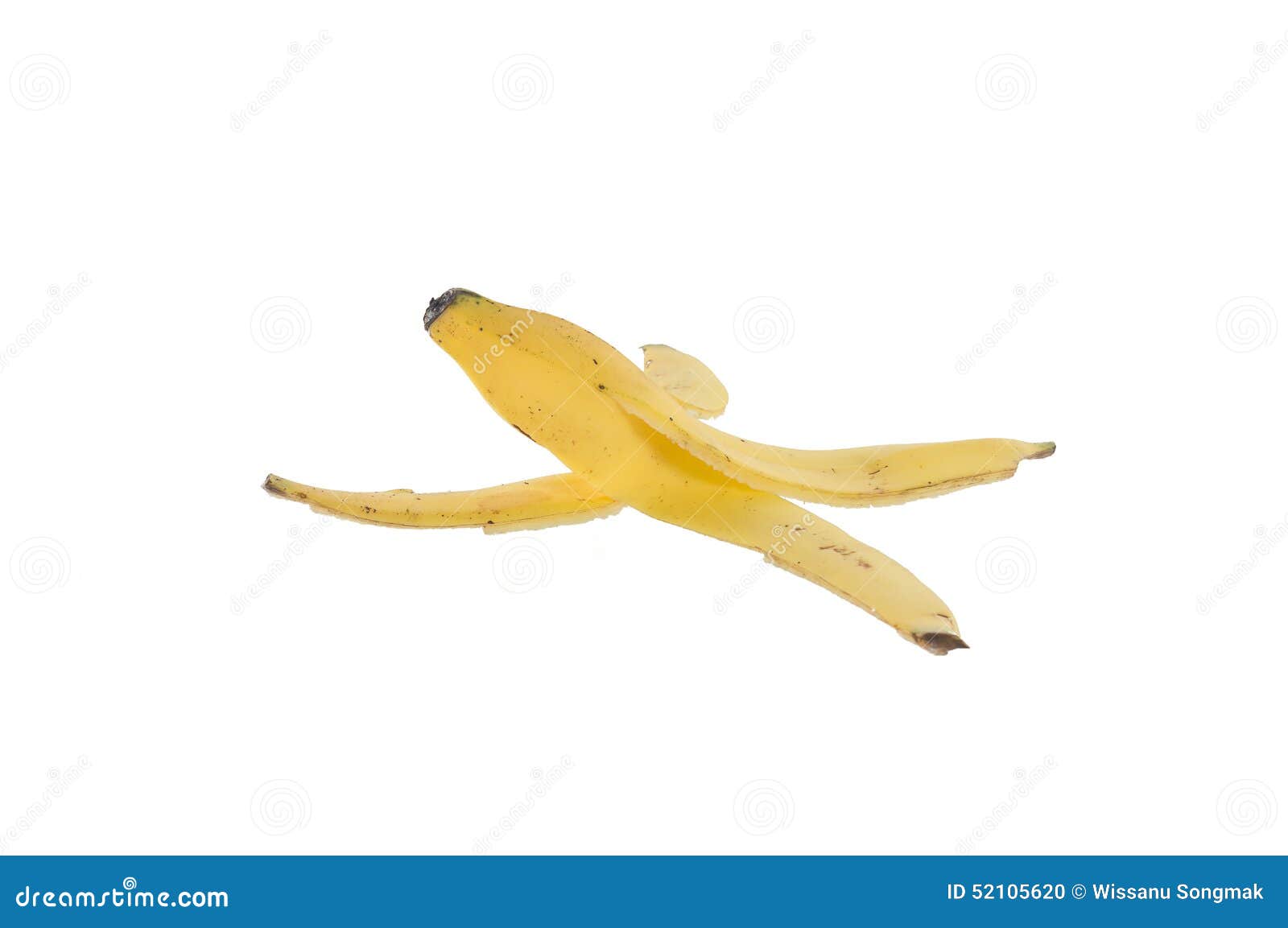 Slippery banana skin stock photo. Image of problems, accident - 52105620