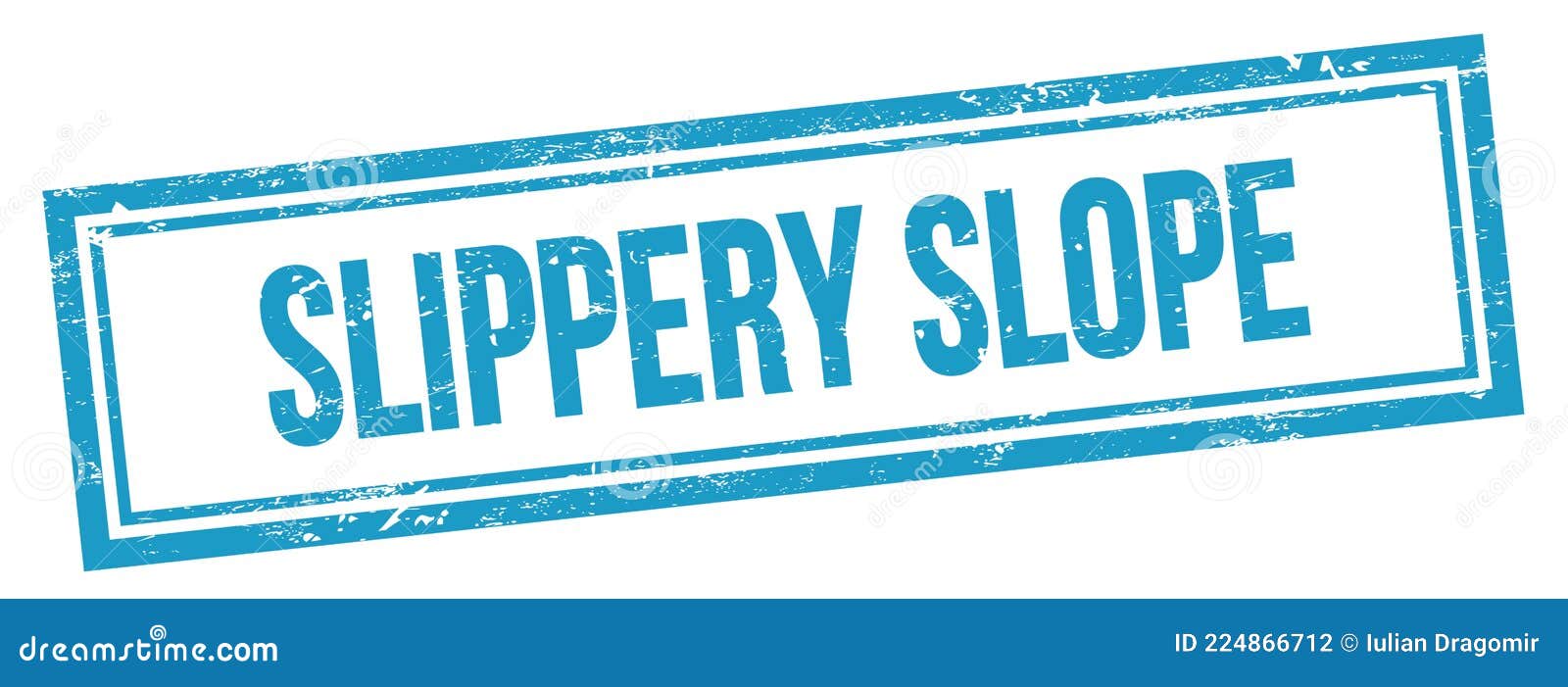 Slippery Slope Sign Royalty-Free Illustration | CartoonDealer.com #8630928