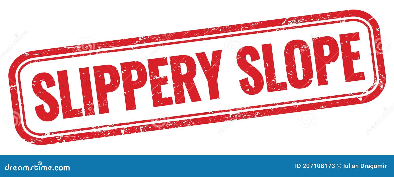 Slippery Slope Sign Royalty-Free Illustration | CartoonDealer.com #8630928