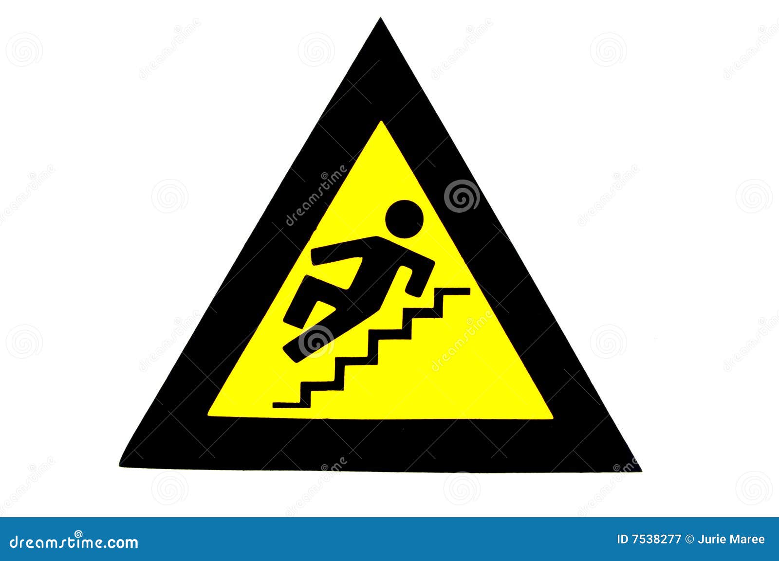 Slippery Steps. stock image. Image of slip, occupational - 7538277