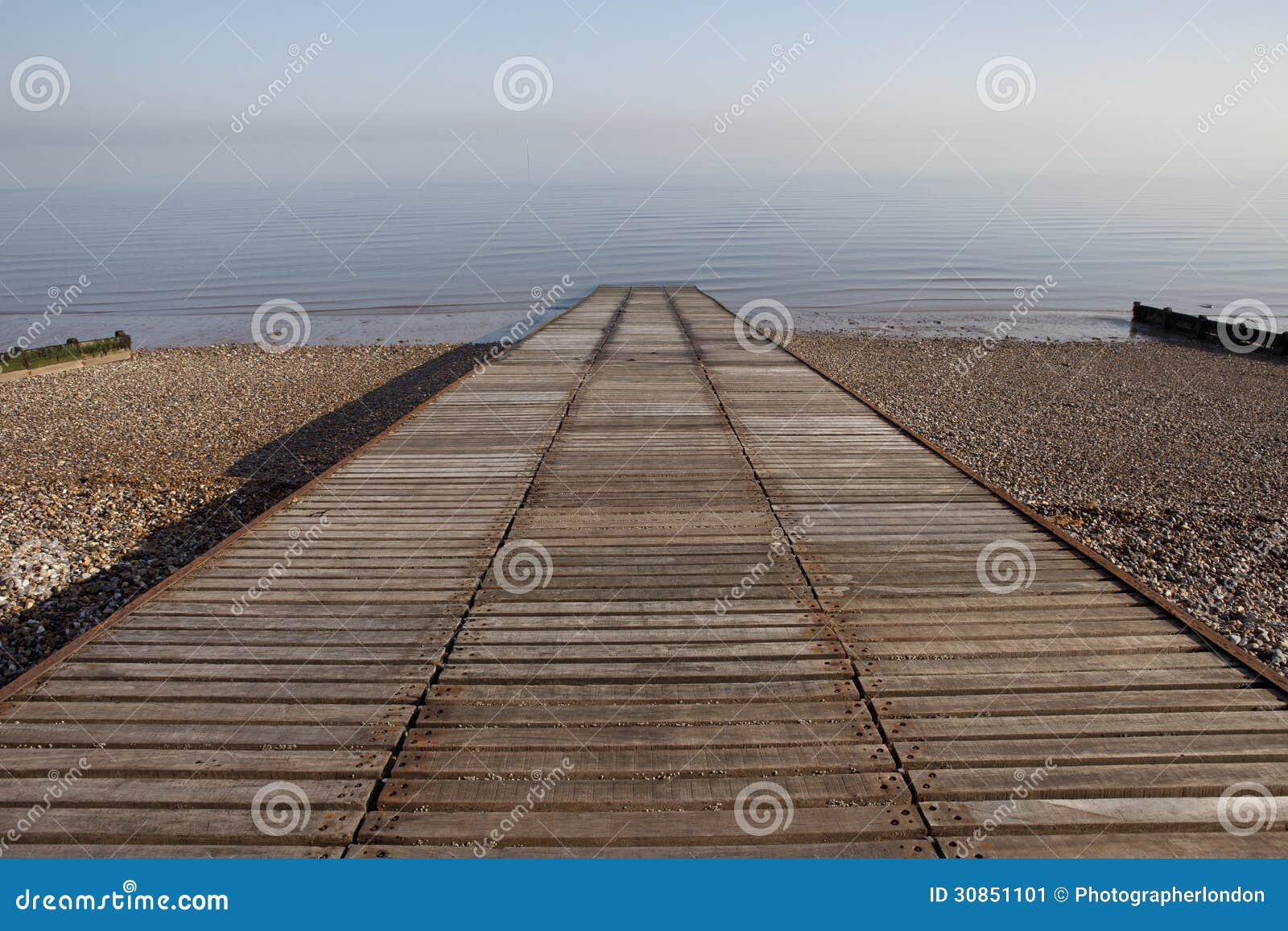 Slipway To Ocean at Herne Bay in Kent Stock Image - Image of slipway ...