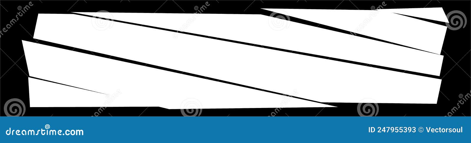 Slit, Slash, Fracture Texture Effect Element Stock Vector ...
