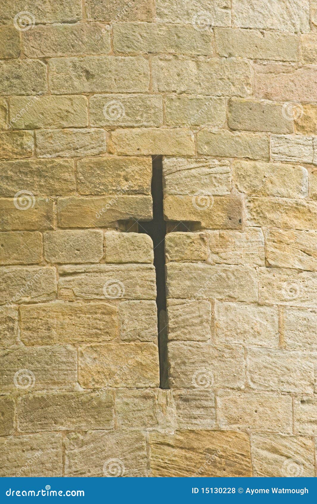 Slit Window in an Historic Castle. Stock Photo - Image of landmark ...