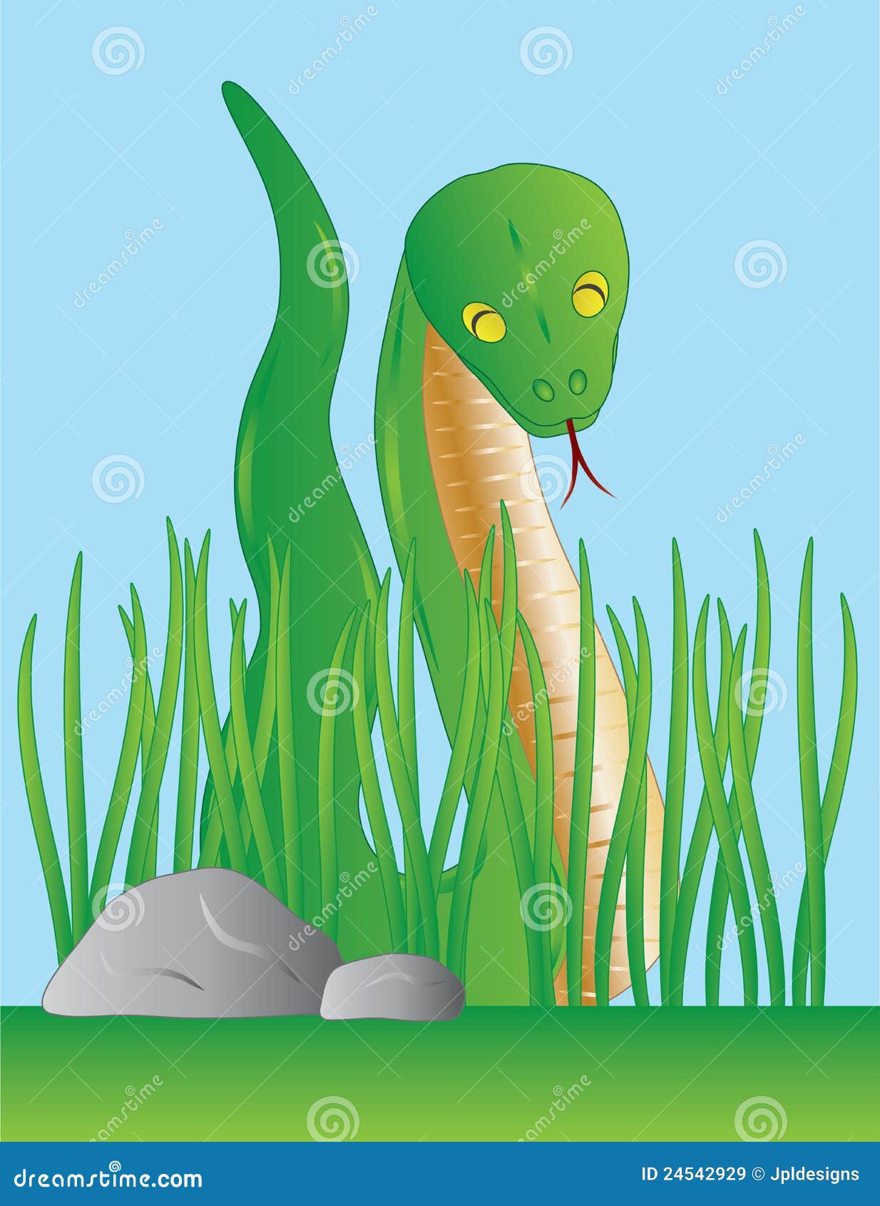 Slithering Cartoons, Illustrations & Vector Stock Images - 1442 ...