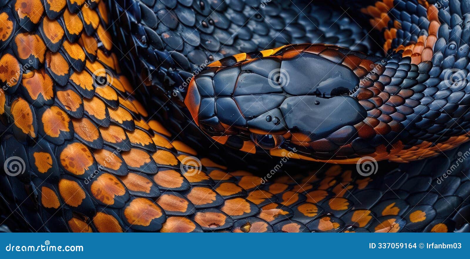 Slithering Serpents. Intertwined Snake Pattern Background Concept Stock ...