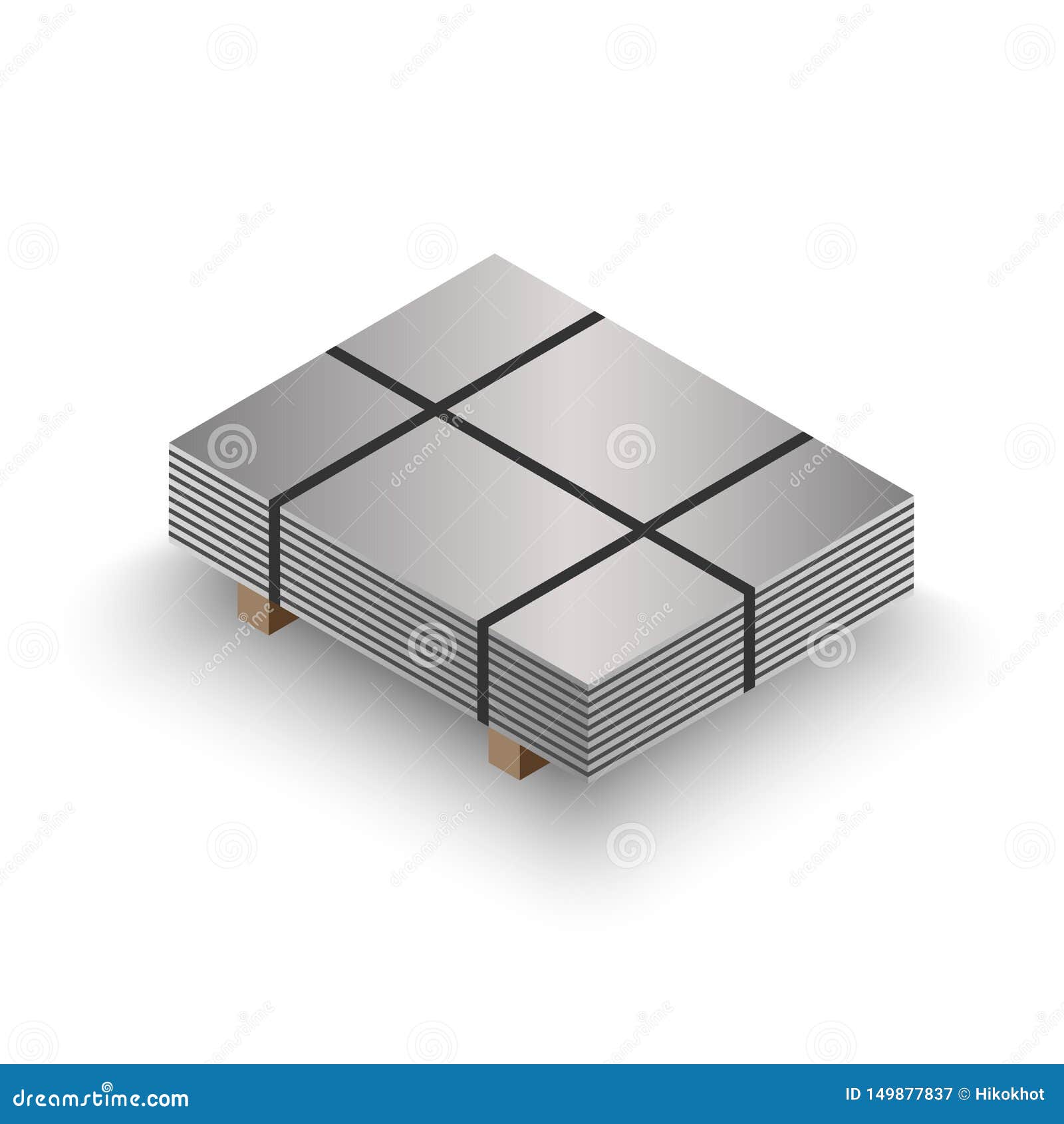 Sheet Piling, Earth Embankment Behind The Piles, Vintage Engraving ...