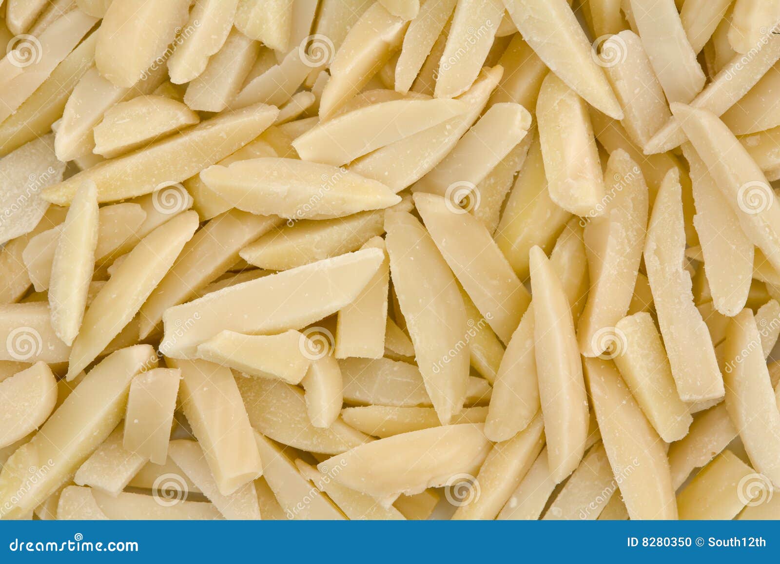 Slivered Almonds stock photo. Image of close, fruit, organic - 8280350