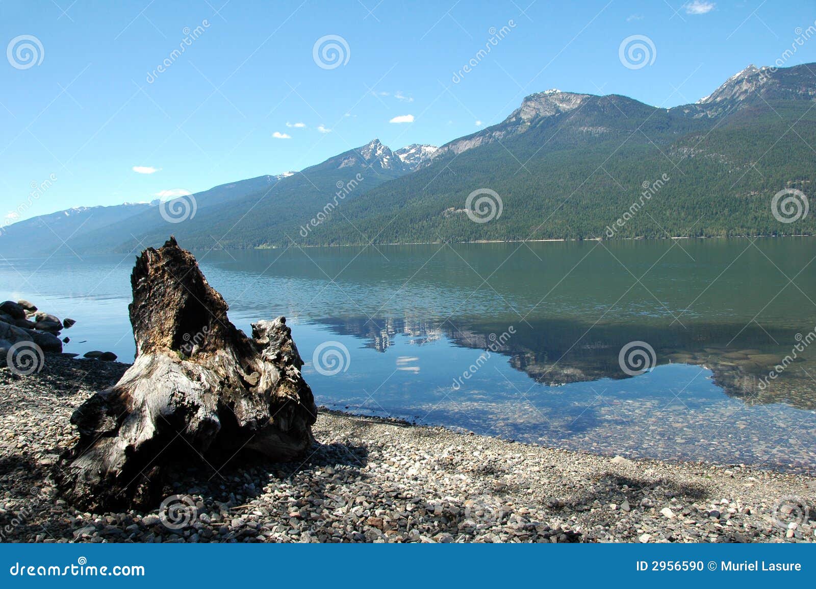 Slocan lake stock photo. Image of canada, clear, sand - 2956590