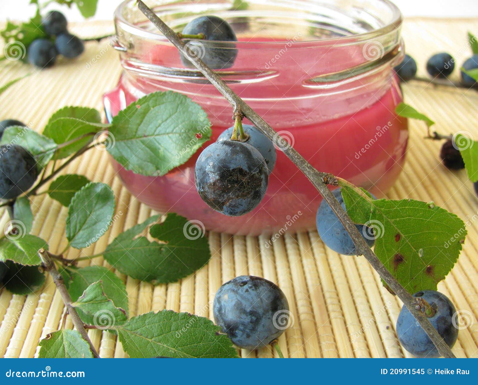 Sloe jam stock image. Image of blackthorn, preservation - 20991545