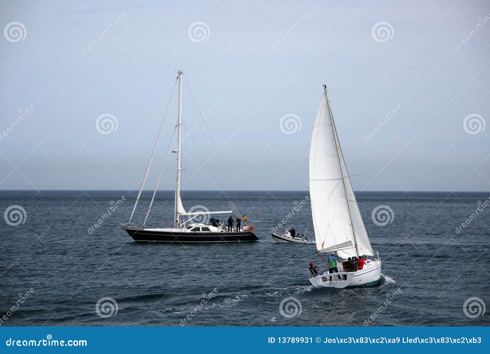 Sloop stock image. Image of coast, boat, pilot, bollard - 13789931