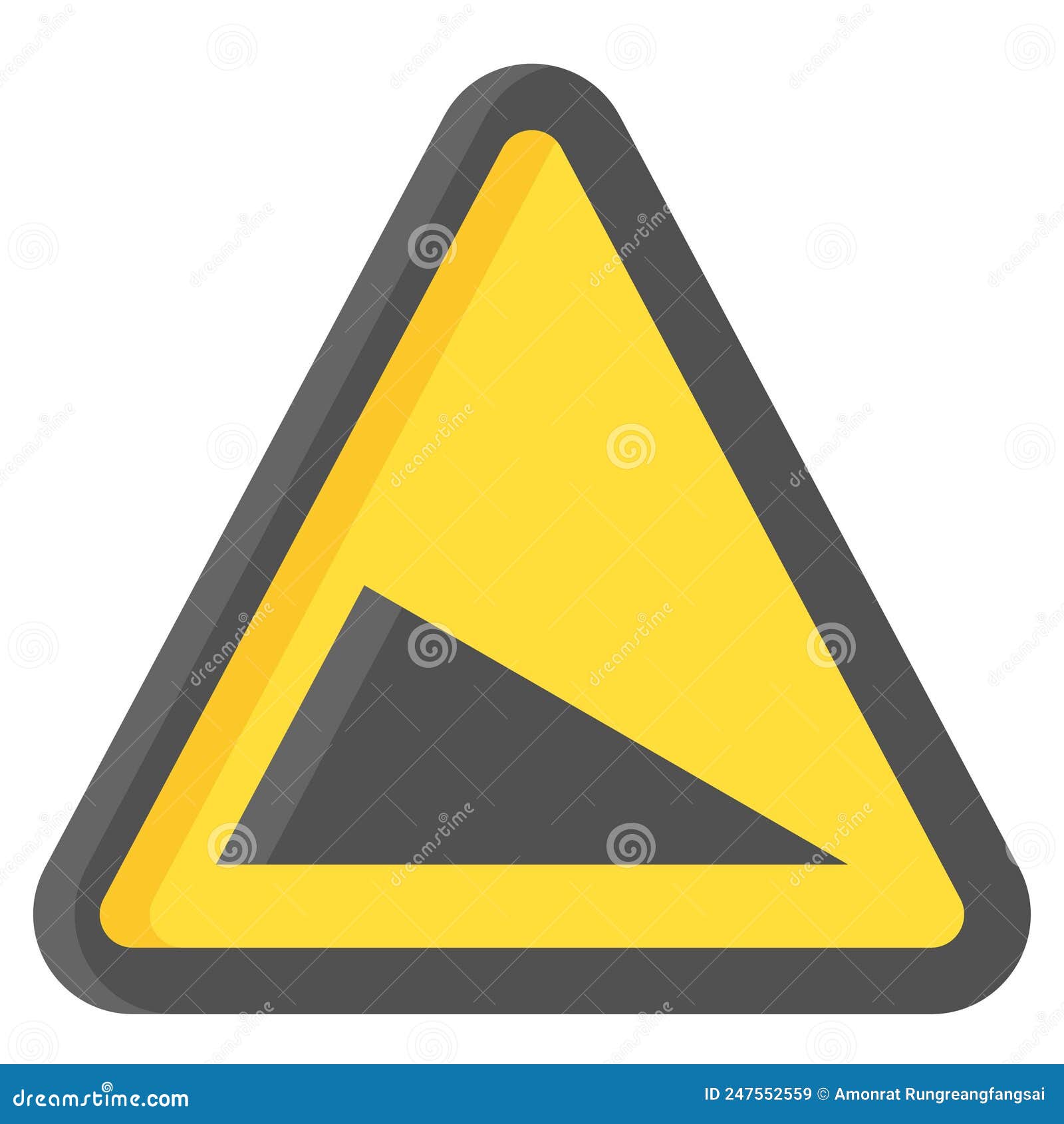 Slope Sign Icon. Trendy Slope Sign Logo Concept On White Background ...