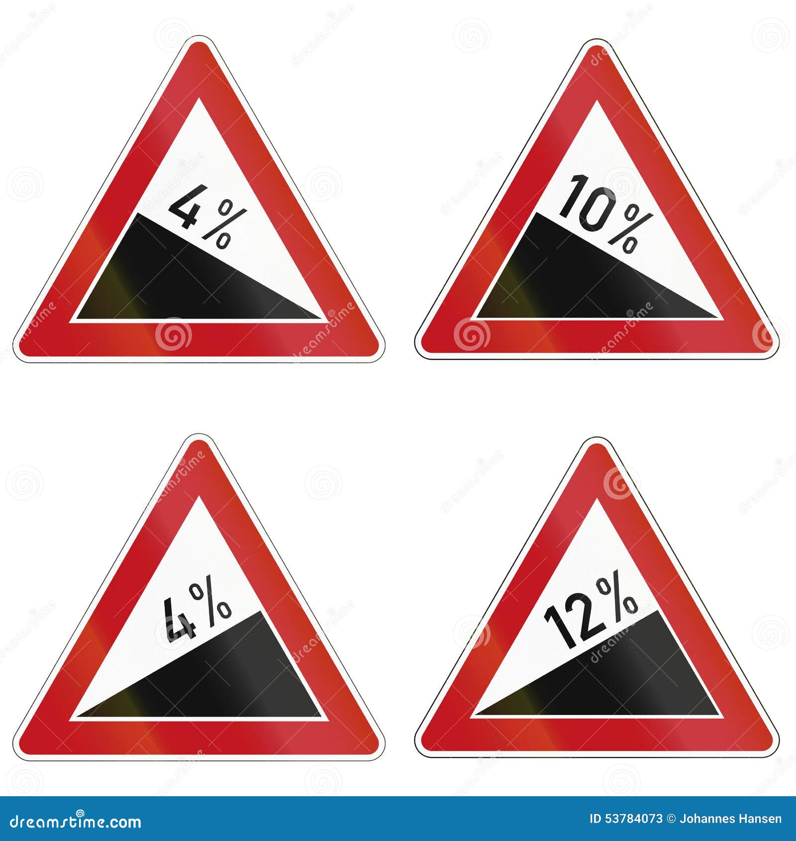 Slope Signs in Germany stock illustration. Illustration of objects ...