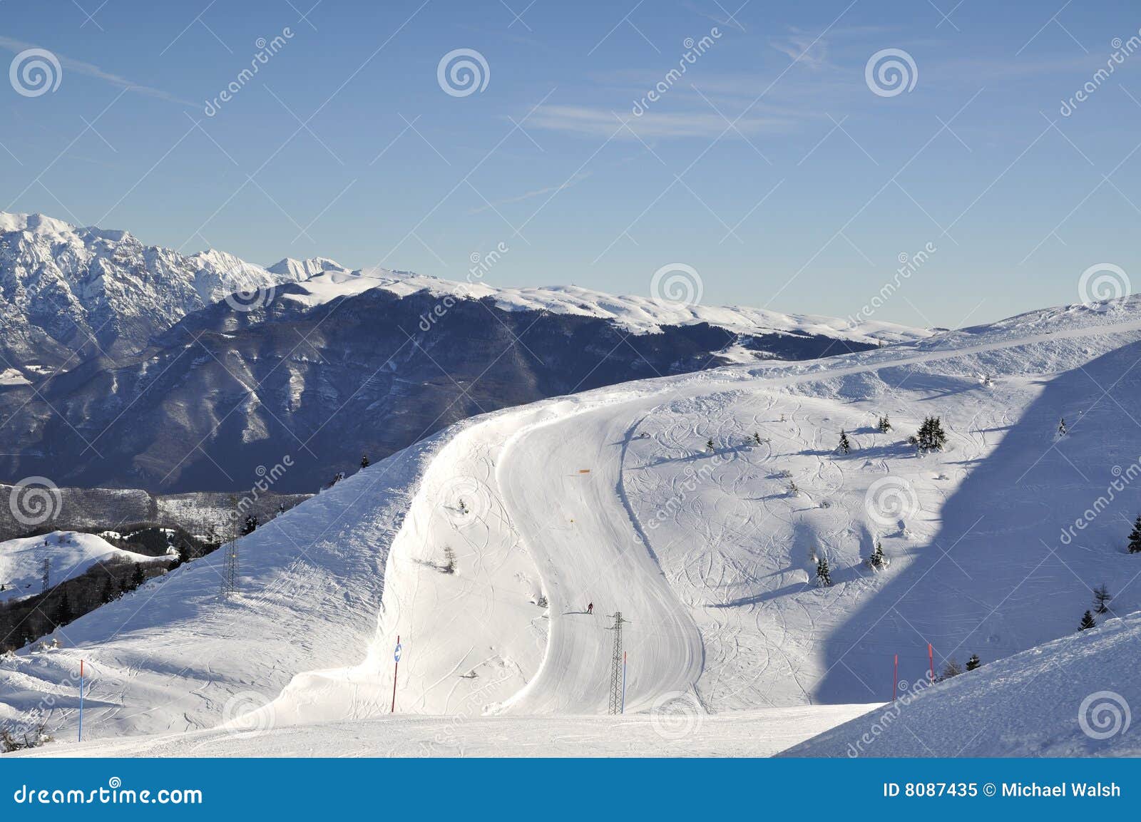 On the Slopes stock image. Image of landscape, slope, agility - 8087435