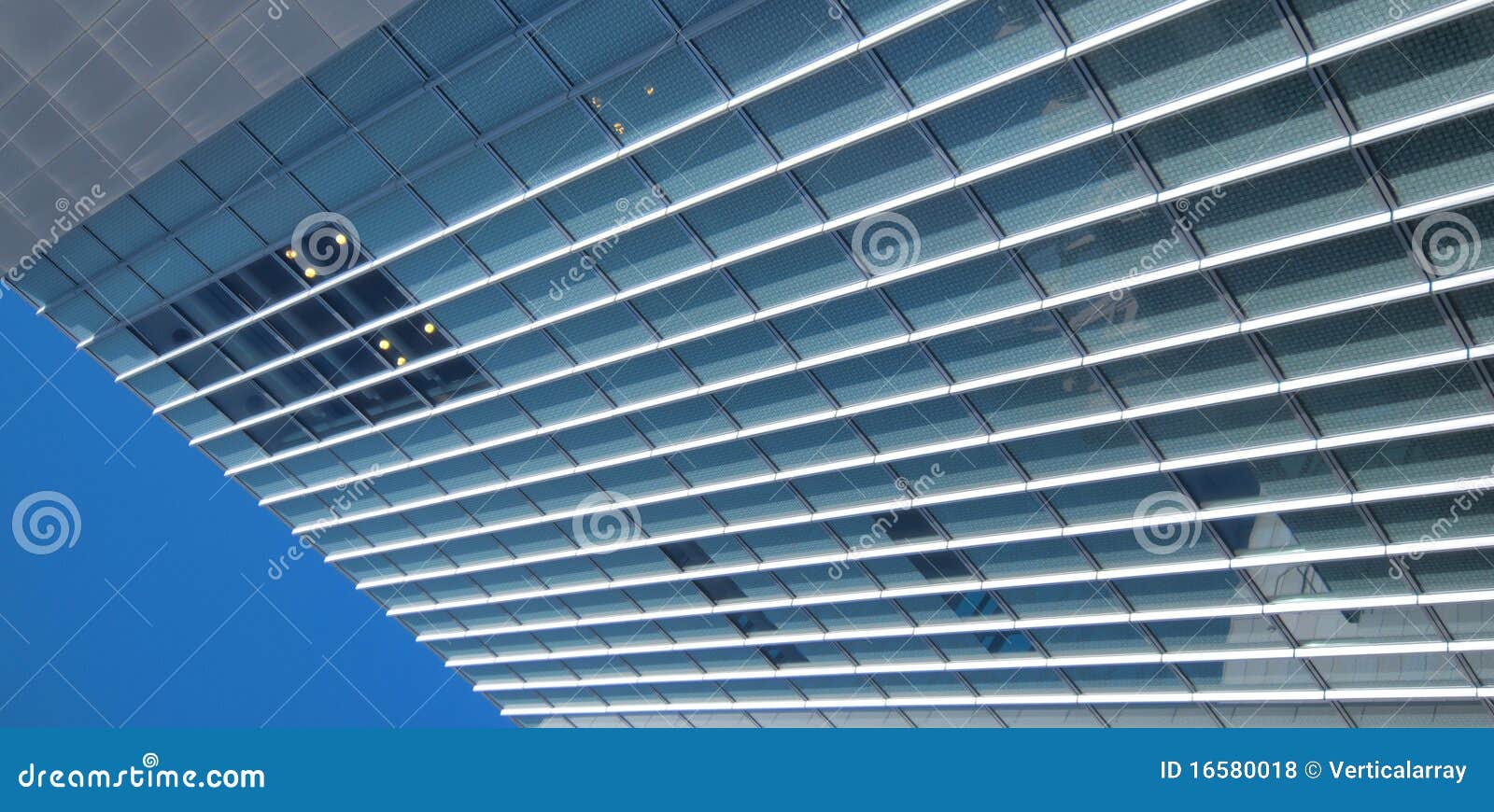 Sloping Glass Wall stock photo. Image of incline, mall - 16580018