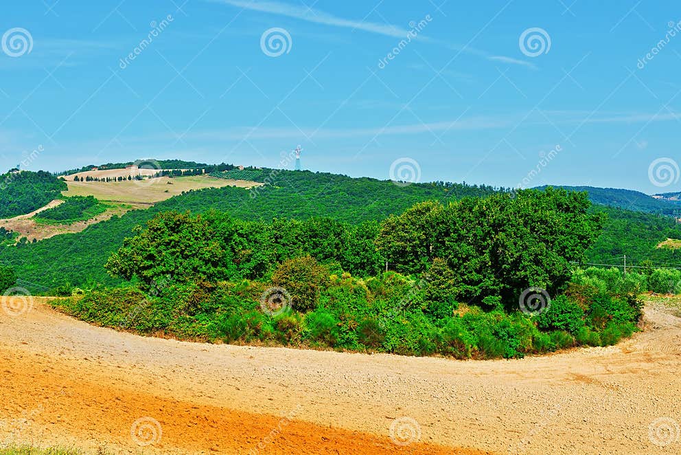 Sloping Hills stock image. Image of italy, mountain, crop - 38608165