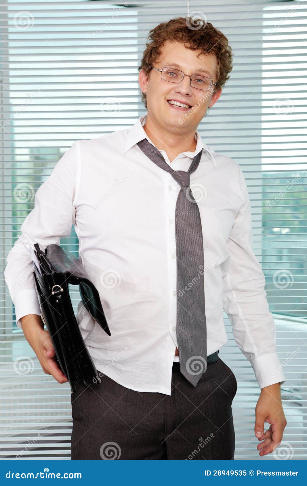 Sloppy businessman stock image. Image of contemporary - 28949535