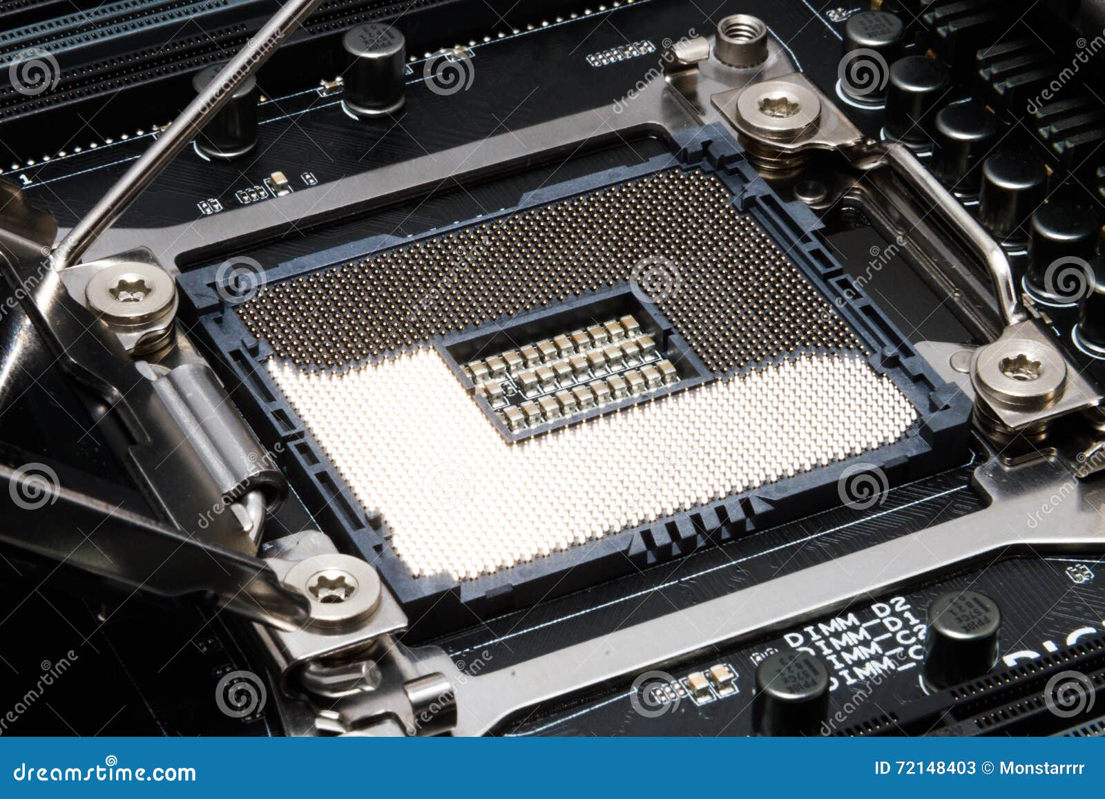 Slot for cpu stock image. Image of electronic, component - 72148403