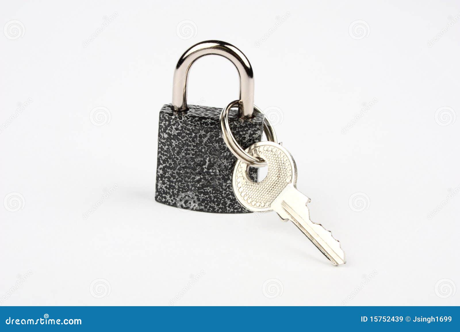 Slot en sleutel stock afbeelding. Image of solid, sluiten - 15752439