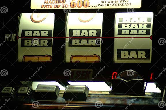 Slot machine stock photo. Image of entertainment, apparatus - 42354