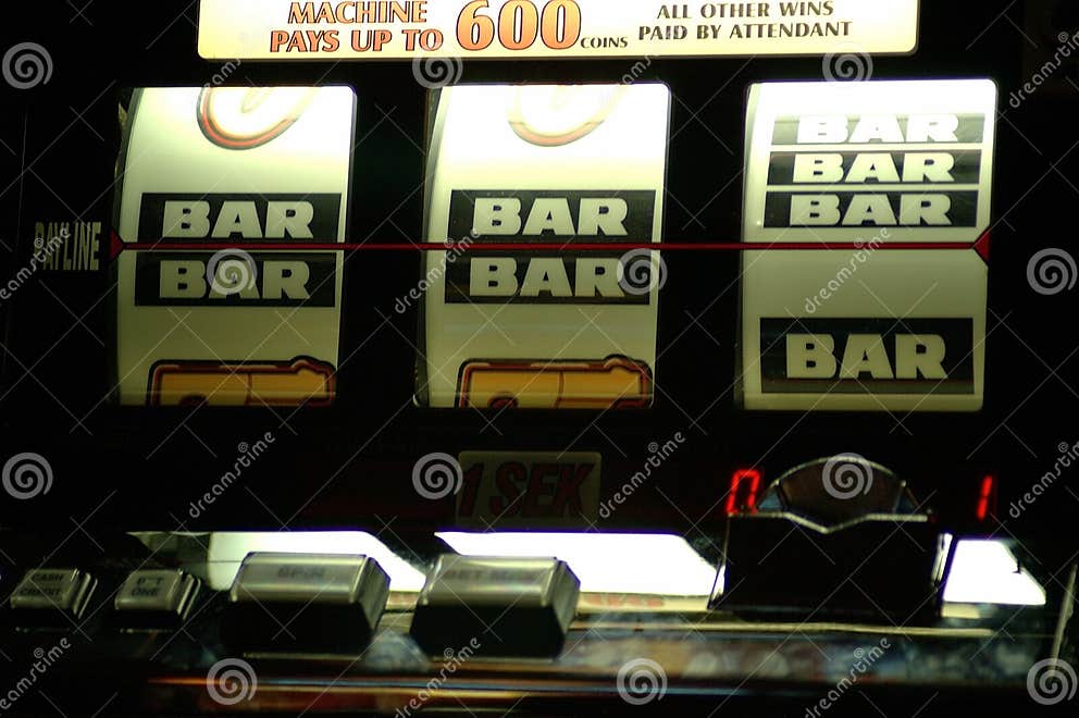 Slot machine stock photo. Image of entertainment, apparatus - 42354