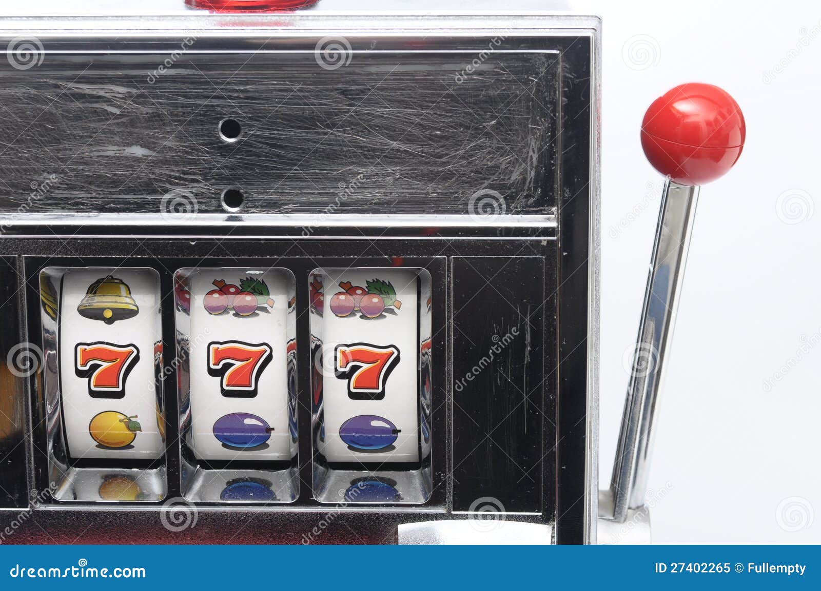 Slot Machine E Posta Tre Sette Immagine Stock - Immagine di probabilità ...