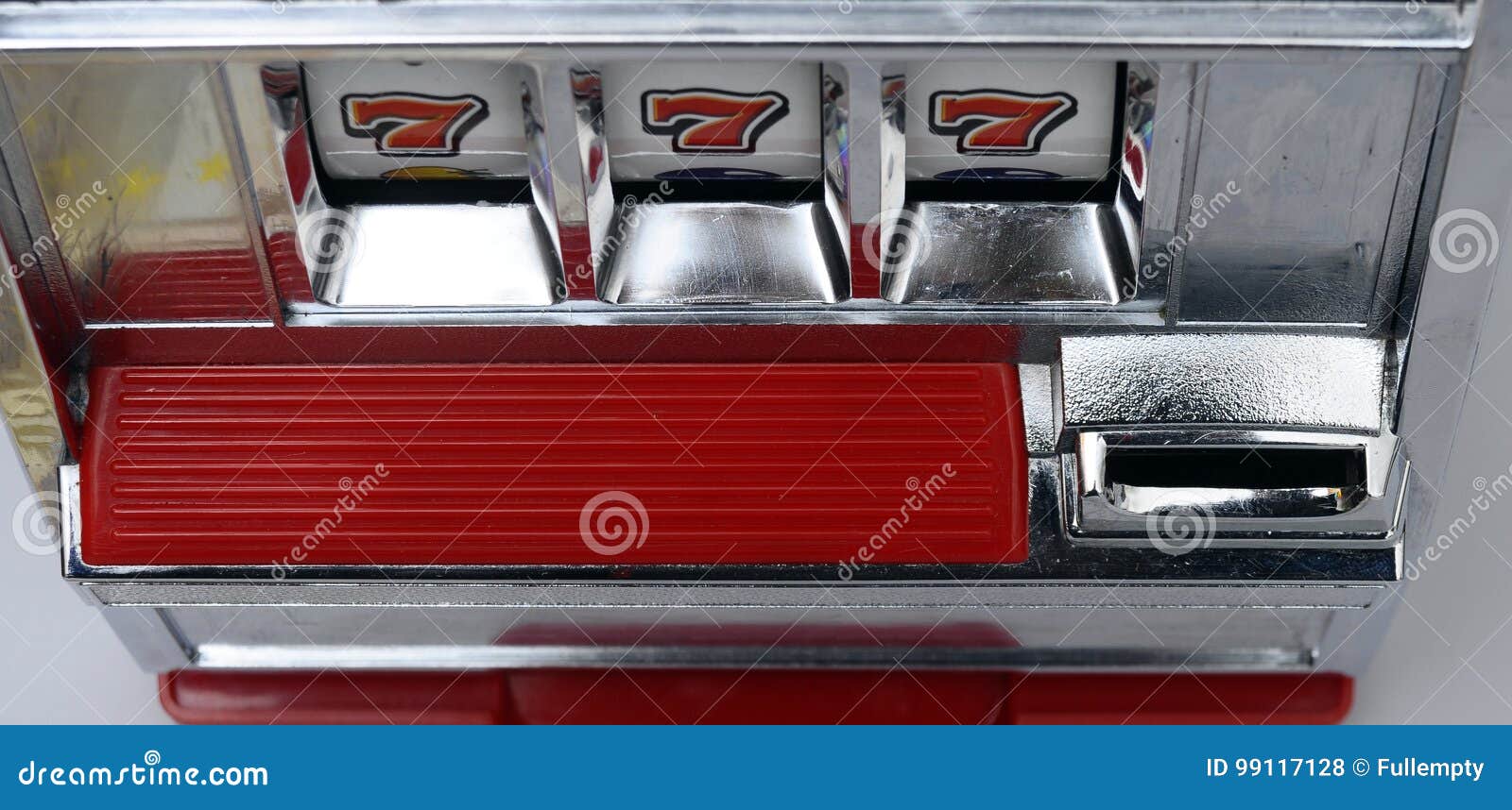 Slot Machine and Jackpot Three Seven Stock Photo - Image of playing ...