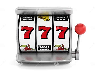 Slot machine stock illustration. Illustration of success - 51658157