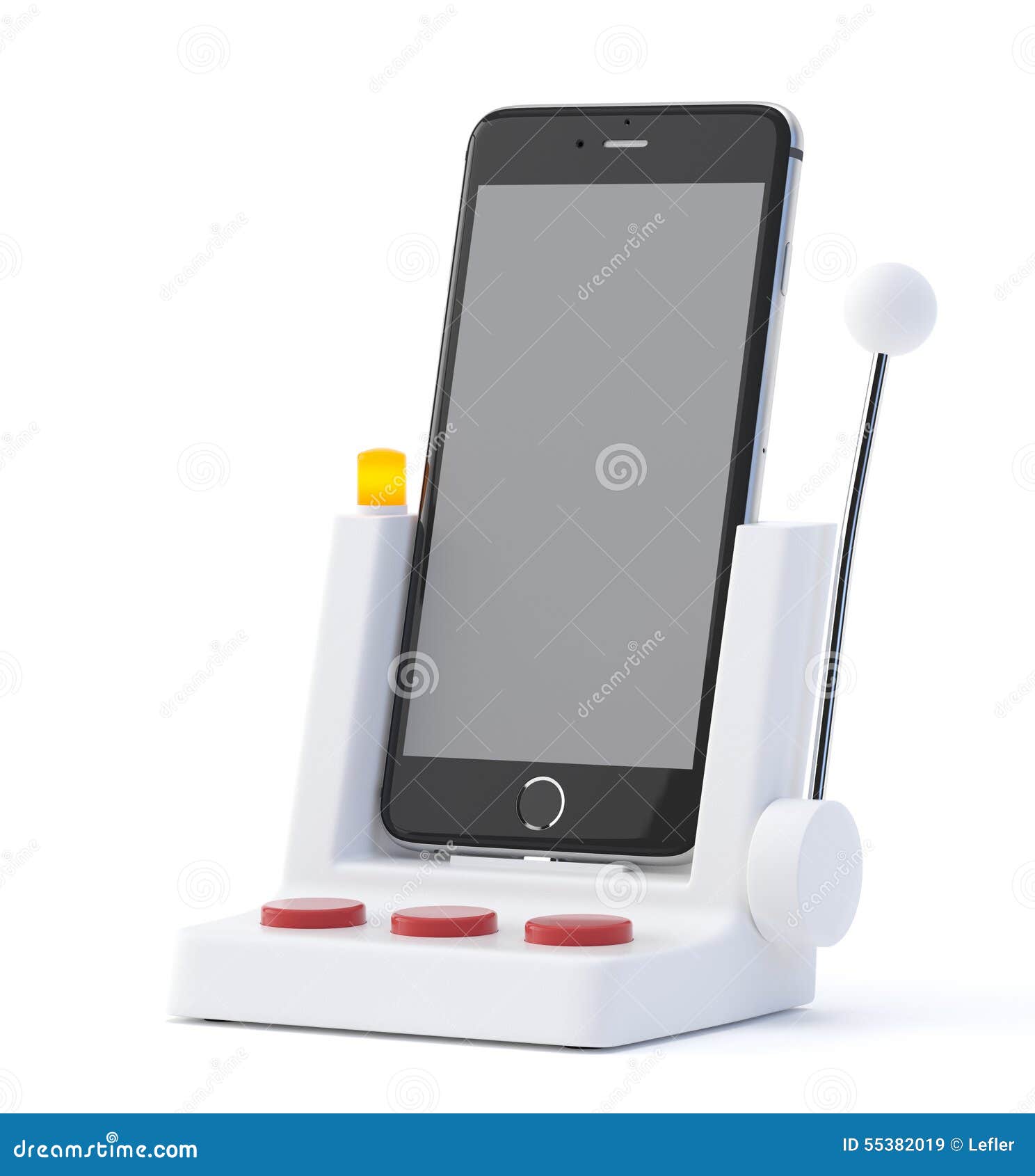 Slot smartphone stock illustration. Illustration of slot - 55382019