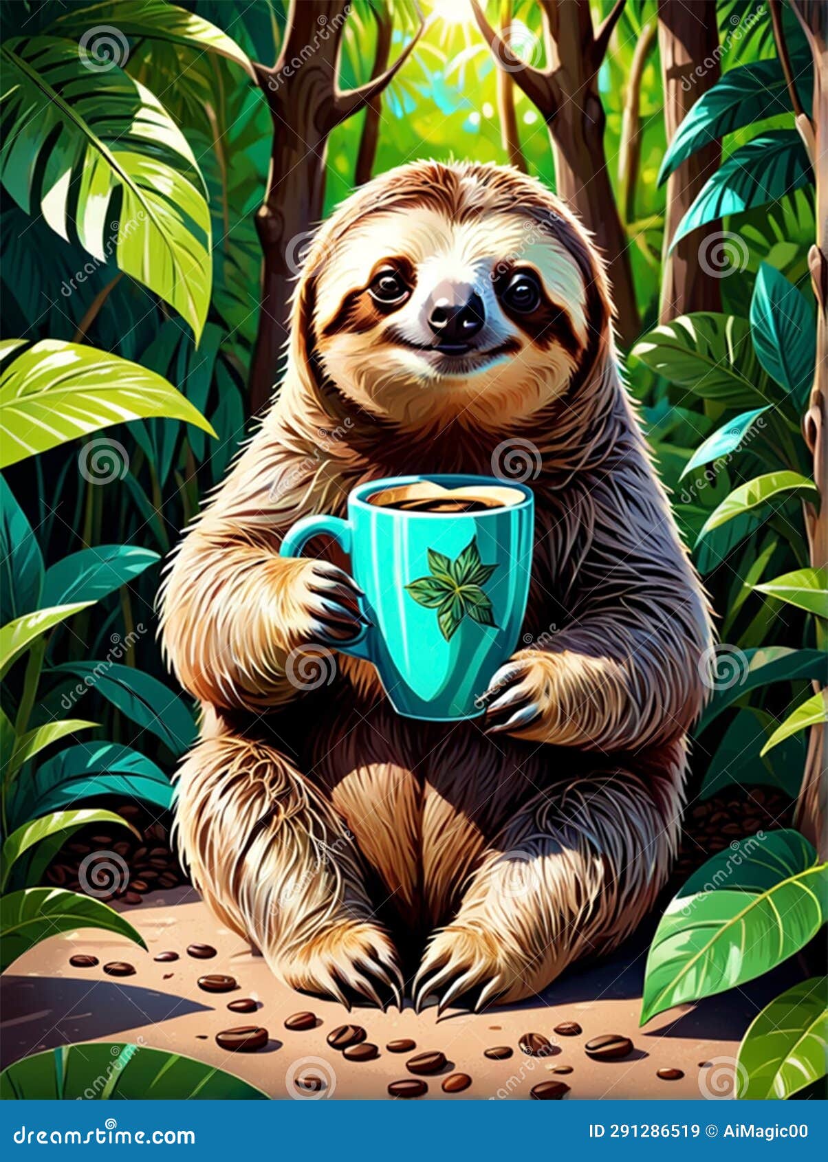 Laptop Induced In The Center Of The Magnifying Glass On The Background ...